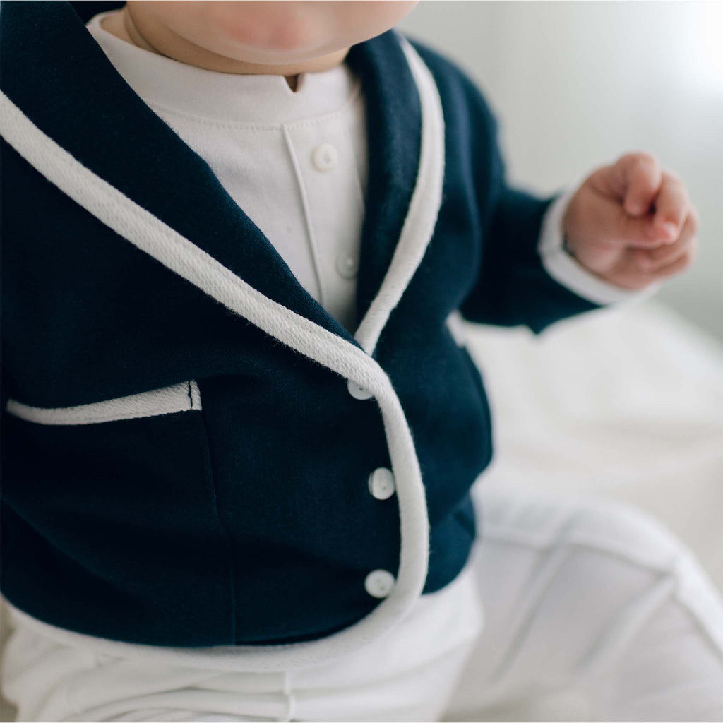 Elliott Baby Boy 3-Piece Suit – Baby Beau and Belle