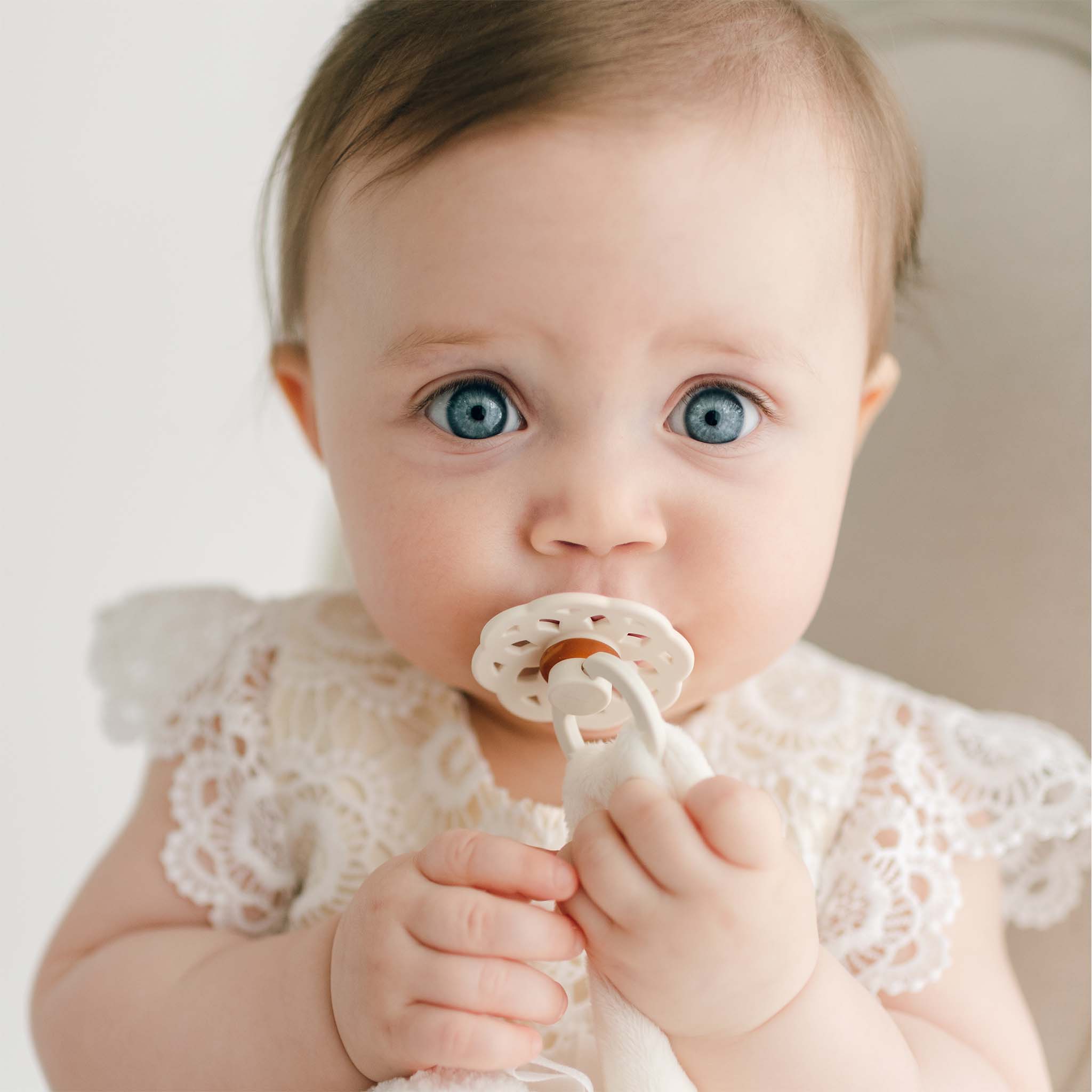 Lamb Pacifier Holder – Baby Beau and Belle