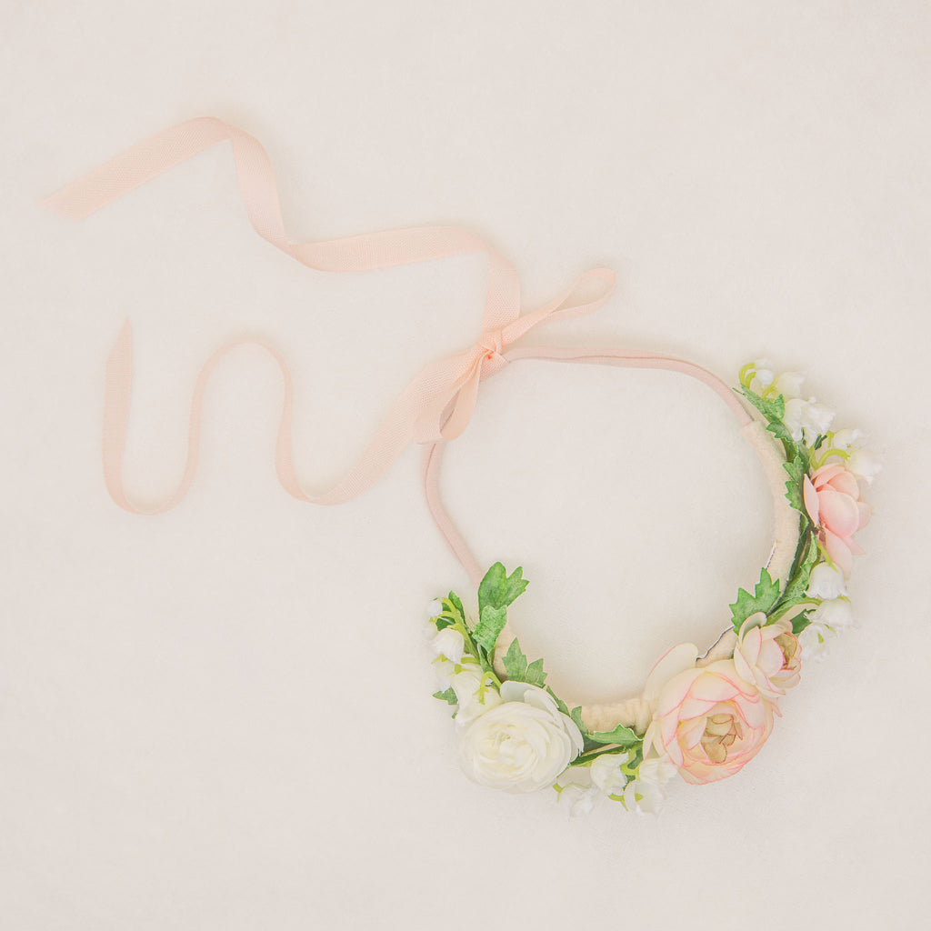 Posie Girls Flower Wreath – Baby Beau and Belle